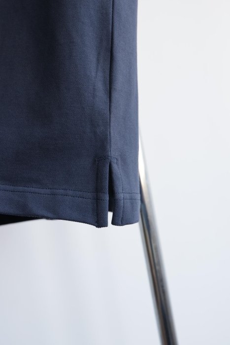 25mart【一元起標】瑞士 男 字母純色刺繡 網眼 短袖 POLO衫 霧藍色 XL | Yahoo拍賣