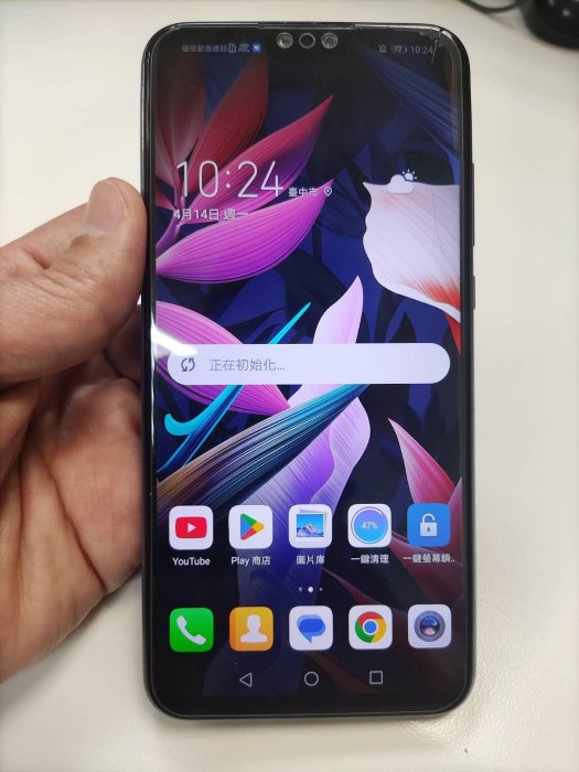 ·買到賺到· Huawei Y9 2019，4G/64G，極光紫，Volte，外觀新，附贈全新矽膠保護殼。 | Yahoo拍賣