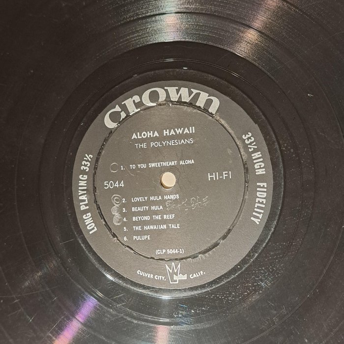 【黑膠報報-黑膠】ALOHA HAWAII THE POLYNESIANS -A11-6 | Yahoo拍賣