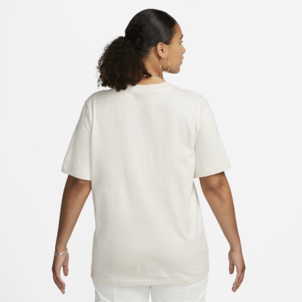 NIKE 上衣 AS W NSW TEE ESSNTL LBR 女 短袖 上衣 運動 落肩 寬鬆 米白 FD4150-104 | NIKE ...