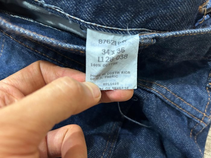 《Classic Hunter》一元起標全新美國百年經典Wrangler【2000年代原版哥斯大黎加製Rustler厚磅純棉直筒牛仔褲】W34xL36 | Yahoo拍賣