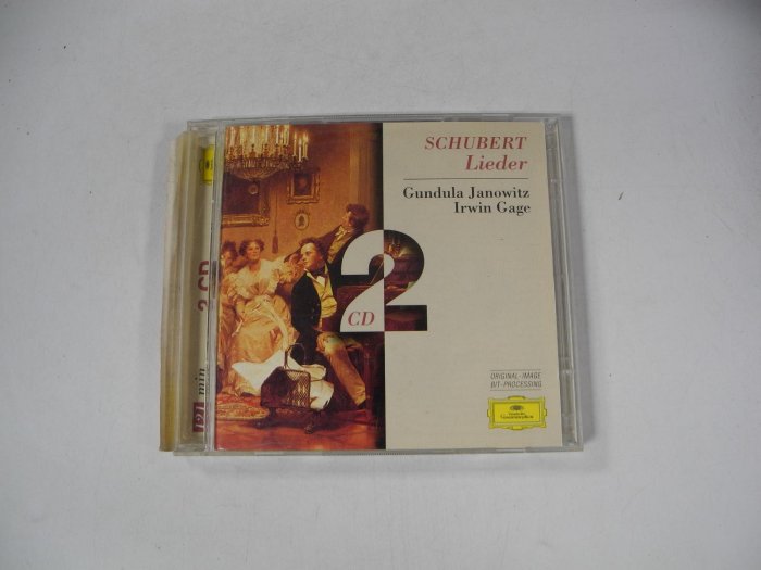 MWM 【二手CD*2】Schubert: Lieder│Gundula Janowitz / Irwin Gage 德版 側標有損 有歌詞本 ...