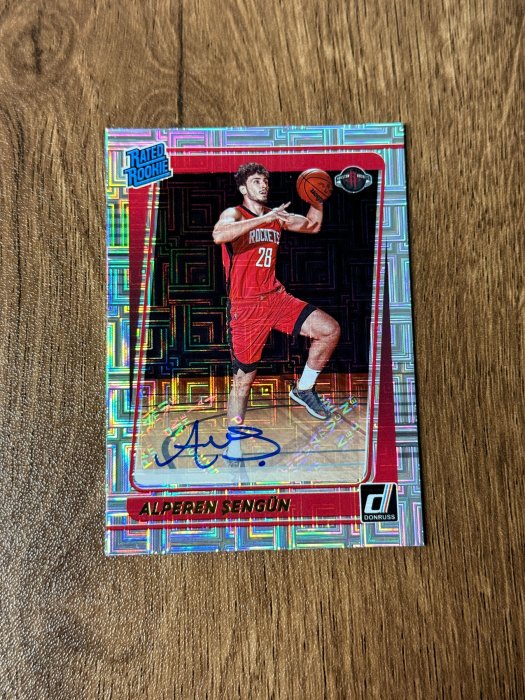 MOJO亮 新秀簽 DONRUSS RATED ROOKIE Alperen Sengun RC auto 新秀 簽名 2021-22 286 | Yahoo拍賣