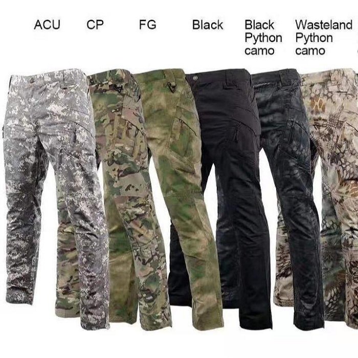 戰術褲ix7 ix9戶外休閑褲耐磨透氣男褲子迷彩軍綠 廠家批發 出廠 | Yahoo拍賣