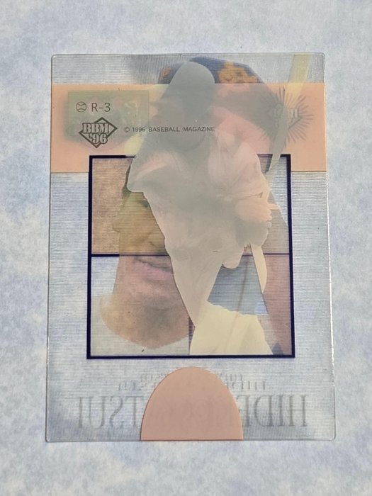 （收藏家的卡）【松井秀喜 】'96BBM 3D特殊卡 | Yahoo拍賣