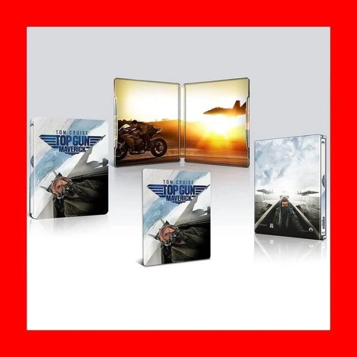【4K UHD】捍衛戰士2 獨行俠：4K UHD+BD幻彩磁貼限量鐵盒版(台灣繁中字幕)Top Gun | Yahoo拍賣