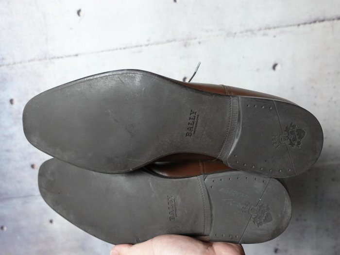 CA 義大利品牌 BALLY 深褐色 真皮皮鞋 eu 9E us 10 D 一元起標無底價B935 | Yahoo拍賣