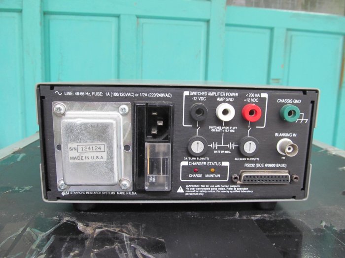 SRS SR560 LOW-NOISE PREAMPLIFIER | Yahoo拍賣