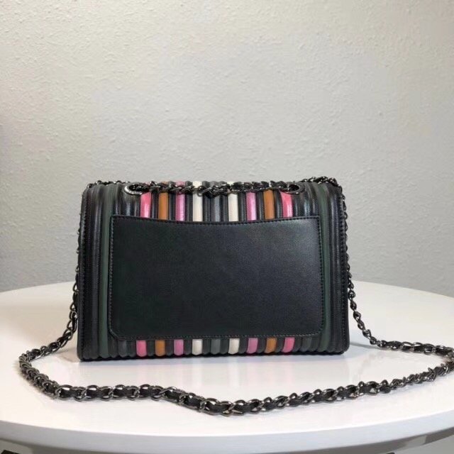 NaNa代購 COACH 26848 新款彩虹菱格釘珠PARKER手袋 女士單肩斜挎包 時尚個性 附購證 買即送禮 | Yahoo拍賣