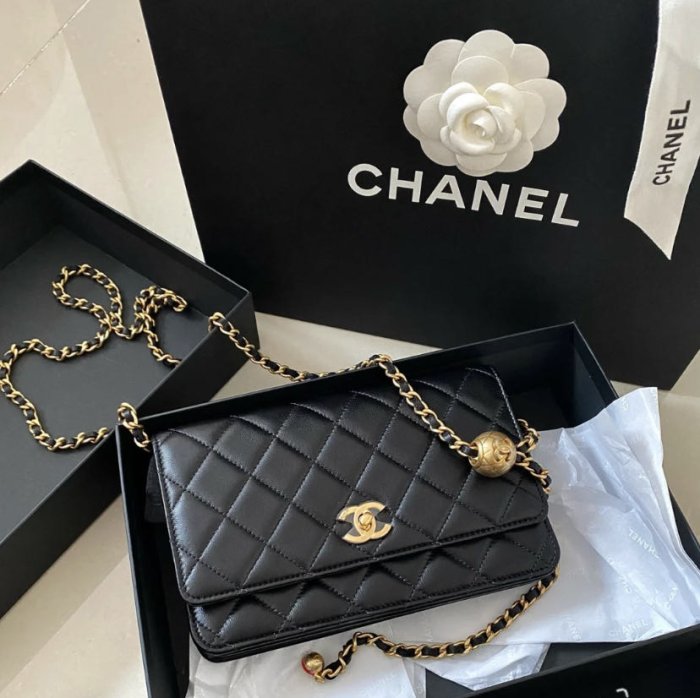 Chanel 金球 WOC 黑金 現貨 | Yahoo拍賣