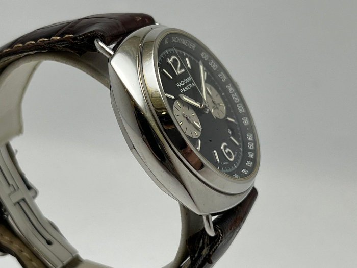 【黃忠政名錶】沛納海 Panerai pam163 cal.valjoux 234 九成新 44mm 附原廠空白保卡2003限量版證書及錶盒 ...