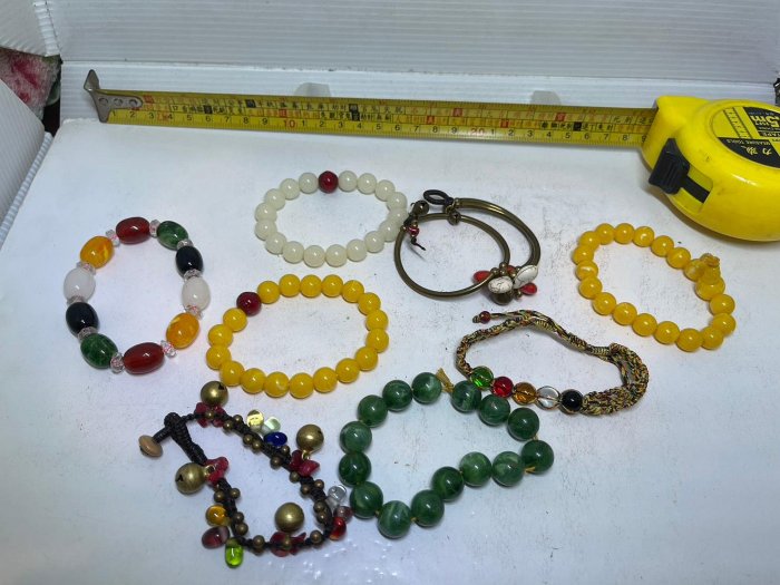 【阿輝の古物】飾品/藝品_手鍊 串珠 手串 一批_#ezp | Yahoo拍賣