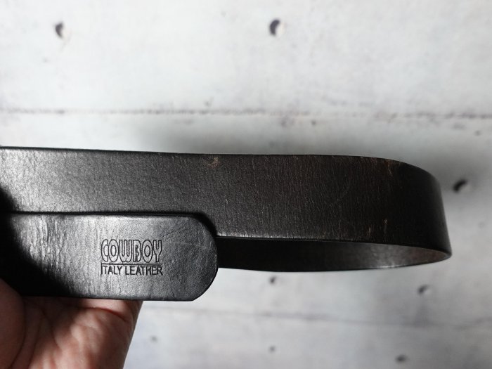 CA 古著 黑色 復古真皮皮帶 一元起標無底價B932 | Yahoo拍賣