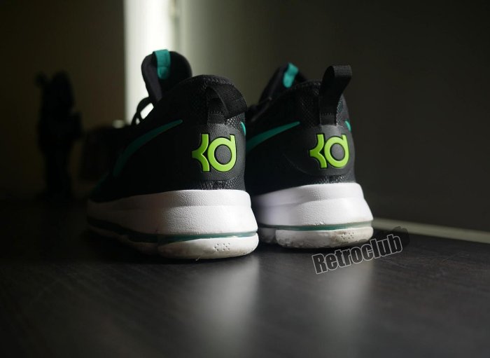 Retro CLUB【一元起標】【二手】原版收藏 NIKE ZOOM KD 9 EP 綠黑配色 籃球鞋 W25530 | Yahoo拍賣