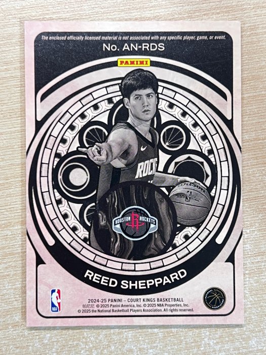 Reed Sheppard 球衣 COURT KINGS 油畫 2024-25 新人 RC 558 | Yahoo拍賣