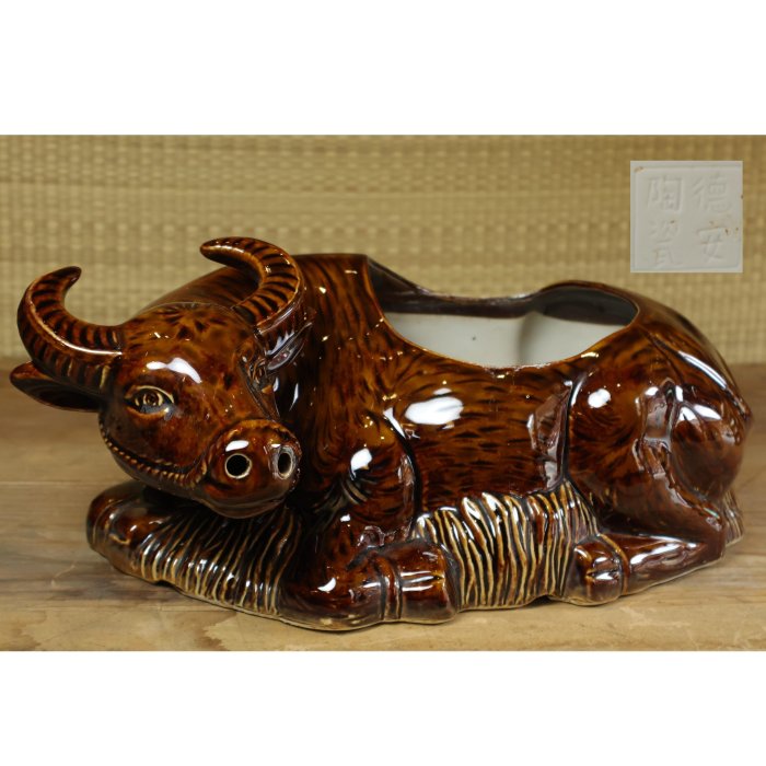 【桑園の】老金門 德安陶瓷 大水牛 置物 收納 (委託品) T 8039 A02 | Yahoo拍賣
