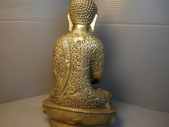 [阿德二手雜貨鋪] 一元起標 73139 銅雕 藏佛 | Yahoo拍賣