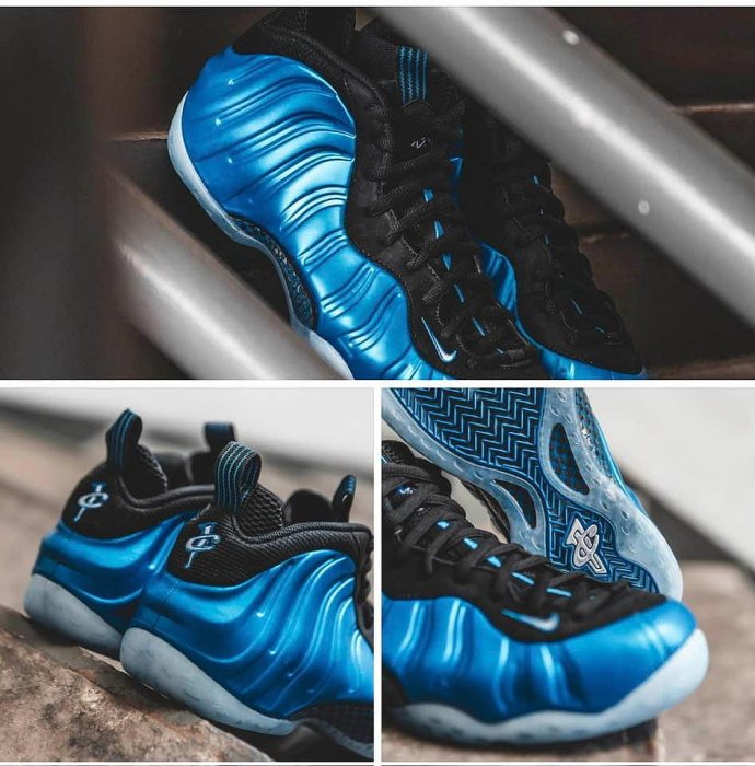 重現經典廣告細節！NIKE AIR FOAMPOSITE ONE ROYAL 2024 PENNY 藍黑 太空鞋 FQ8181-511 | Yahoo拍賣