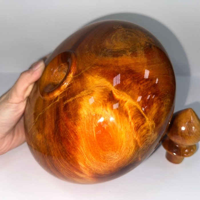 【居寶屋】精選檜木 聚寶盆 閃花重油 帶財眼 開運聚寶盆 招財納福 聚氣品香 居家辦公室 聞香擺件 一元起標 B374 | Yahoo拍賣