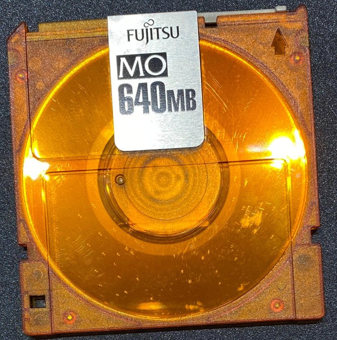 FUJITSU Magneto-Optical Disk 640MB MO | Yahoo拍賣