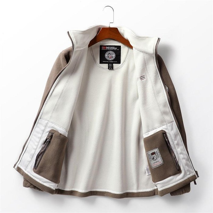 出口挪威NORWAY情侶功能性戶外防寒男外套 秋冬保暖大碼搖粒絨抓絨衣外套潮男裝 XS-3XL | Yahoo拍賣