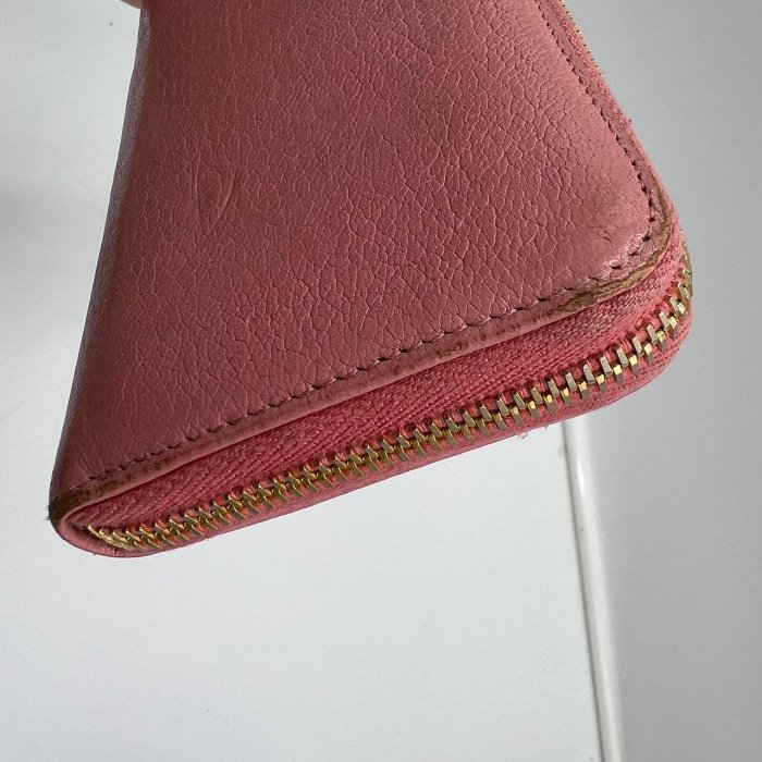 【皮老闆】一元起標 二手真品 MIU MIU 拉鍊長夾 皮夾 長夾 E331 VA802 | Yahoo拍賣