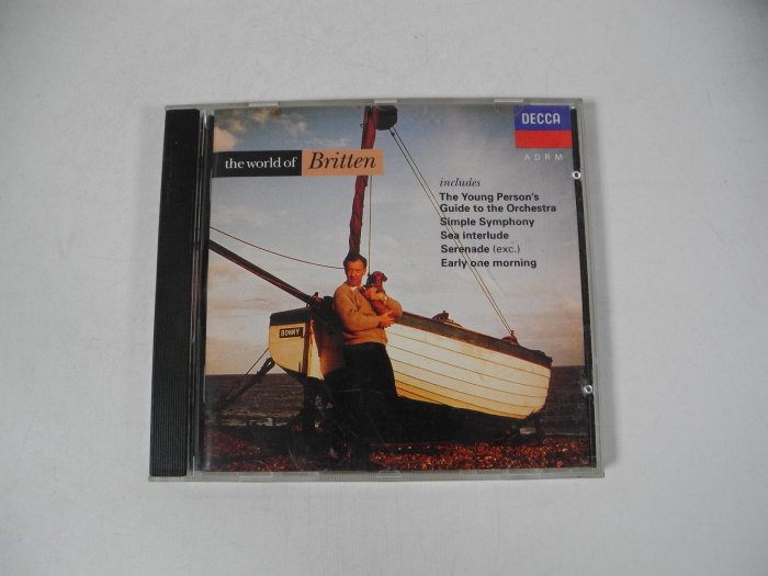MWM 【二手CD】The World Of Britten│Young Person'S Guide To The Orchestra ...