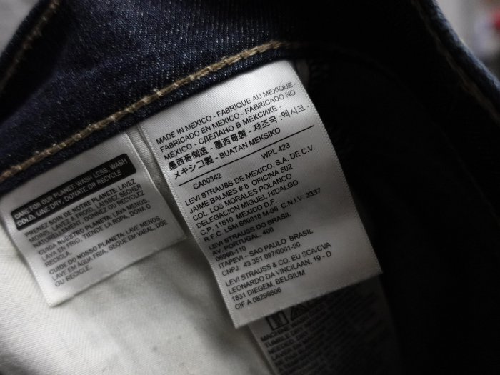 CA 美國品牌 LEIV'S 510 深藍 合身版 牛仔褲 一元起標無底價E170 | Yahoo拍賣