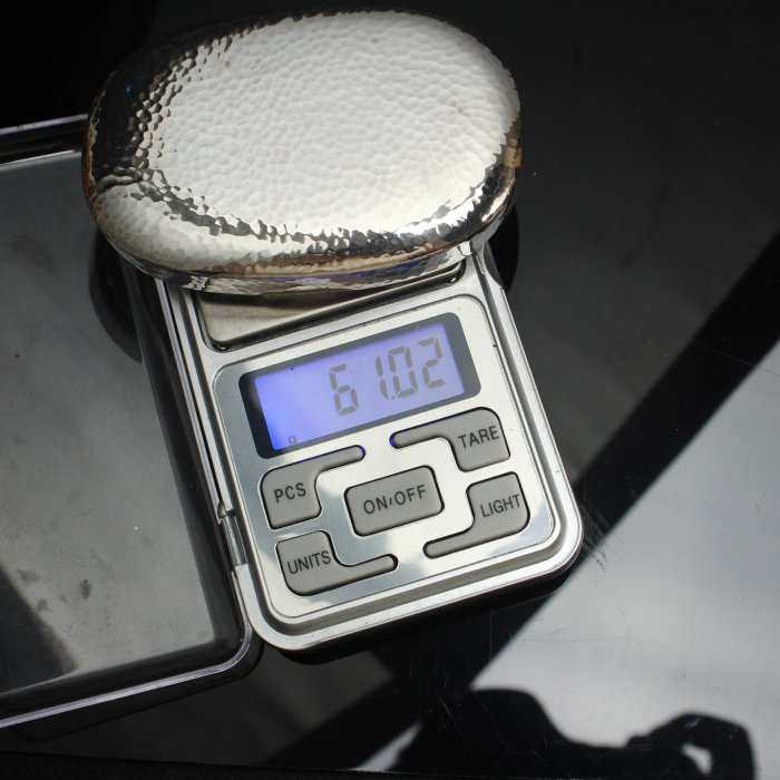 【桑園の】日本 純銀製 61g 小判型 收藏盒 銀製盒 老件 一鶴齋 閃亮亮 美品 共巾共箱 (委託品) Q 7477 A09 | Yahoo拍賣