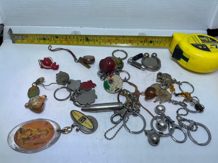 【阿輝の古物】擺件/擺飾_鑰匙圈 飾品 一批_#ezp | Yahoo拍賣