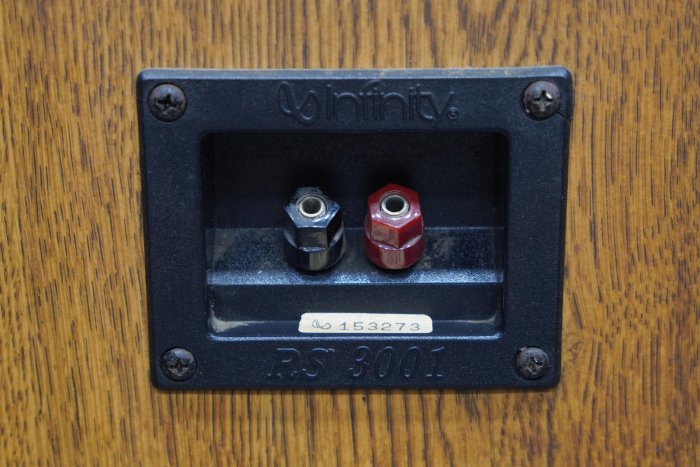 【夢響音響工作室】美國 INFINITY RS-3001 兩音路書架喇叭 一元起標！！ | Yahoo拍賣