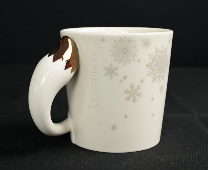 《玖隆蕭松和 挖寶網T》星巴克 STARBUCKS 雪狐 聖誕 造型馬克杯 (12232) | Yahoo拍賣