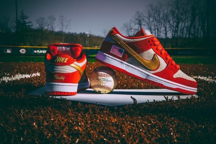 { POISON } NIKE SB DUNK LOW NASTY BOYS CINCINNATI REDS 三方聯名鞋 | Yahoo拍賣