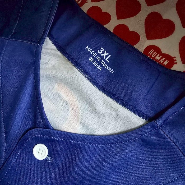 貳拾肆棒球- 中華隊U12世界盃少棒錦標賽 x SEGA 音速小子聯名球衣 3XL | Yahoo拍賣