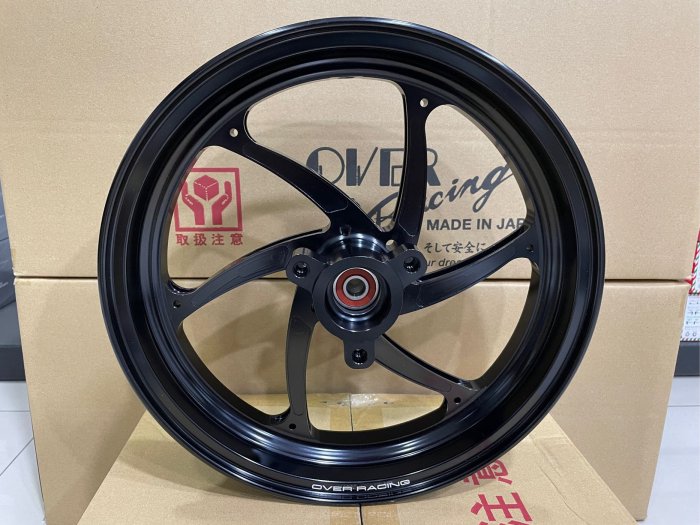 【RU888】OVER RACING GP-6 GP-SIX鍛造雙碟12吋輪框 HONDA碟盤孔 | Yahoo拍賣