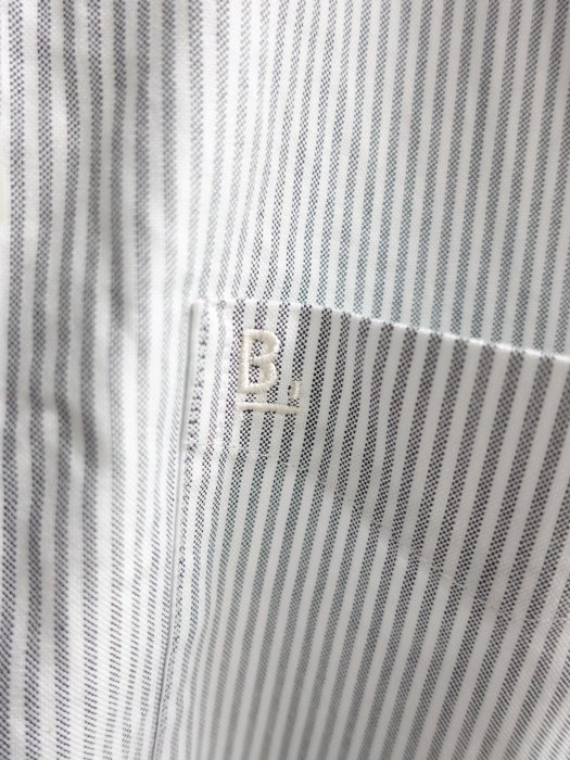 CA 日本品牌 BEAMS 條紋 純棉 短袖牛津襯衫 M號 一元起標無底價B44 | Yahoo拍賣