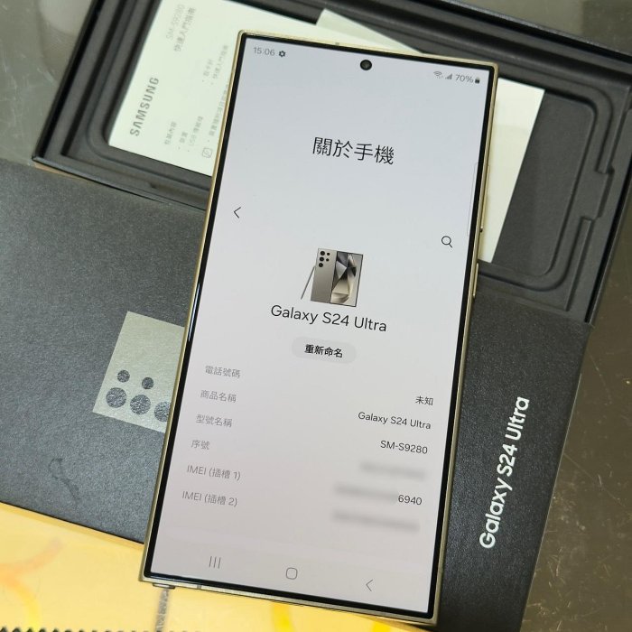 【艾爾巴二手】三星Galaxy S24 Ultra 5G SM-S9280 6.8吋 12G/512G 鈦灰#二手機#彰化店56940 ...