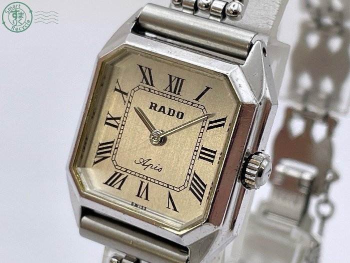 【一元起標】【精品廉售/手錶】瑞士名錶Rado雷達錶Apis 手動上鍊機械女腕錶*亮銀色錶帶甚美*高價好錶*佳品 | Yahoo拍賣