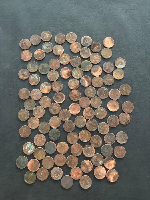 A183-台銀38年1角銅幣100枚品相較差 | Yahoo拍賣