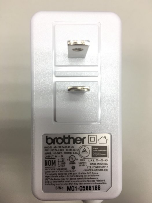 【全新】Brother AD-24 AD-24ES 原廠變壓器 PT-2700 PT-P300BT PT-E200 PT-1280 | Yahoo拍賣