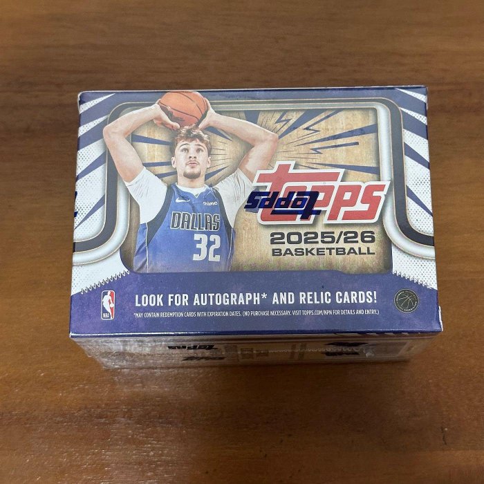 2025-26 Topps NBA Blaster Box 全新未拆一盒 [1] 拼 Cooper Flagg RC 簽名 All Kings ...