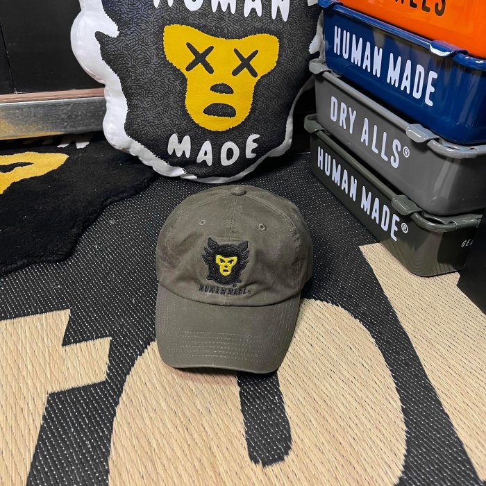 【希望商店】 HUMAN MADE BY NIGO CAP 19AW 刺繡 人臉 六片帽 老帽 | Yahoo拍賣