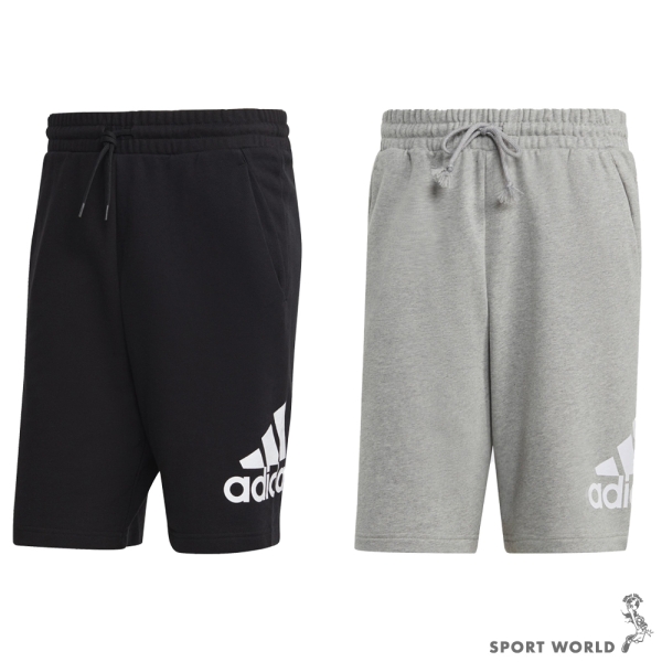 Adidas 男裝 短褲 棉質 口袋 黑/灰【運動世界】IC9401/IC9403 | adidas | Yahoo購物中心