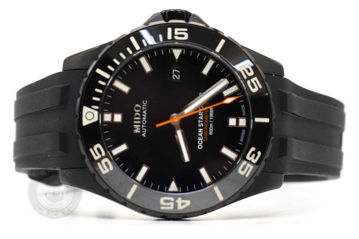 【高雄青蘋果3C】MIDO M0266083705100 OCEAN STAR DIVER 600潛水錶 43MM 黑 二手手錶#92138 ...