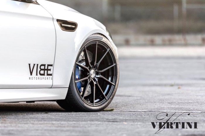 全新 VERTINI RF1.2 19吋旋壓鋁圈 亮黑染黑透 5孔108 5孔112 5孔114.3 5孔120 前後配 | Yahoo拍賣