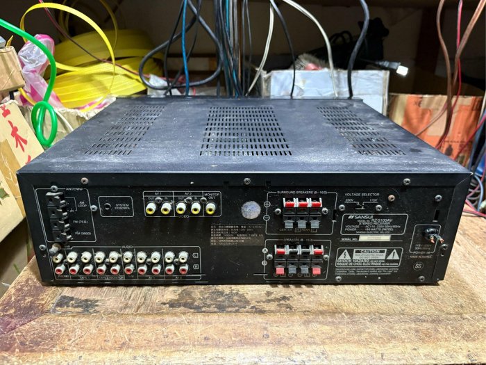 低價起標！零件機...sansui rz-5100av環繞擴大機..580 | Yahoo拍賣