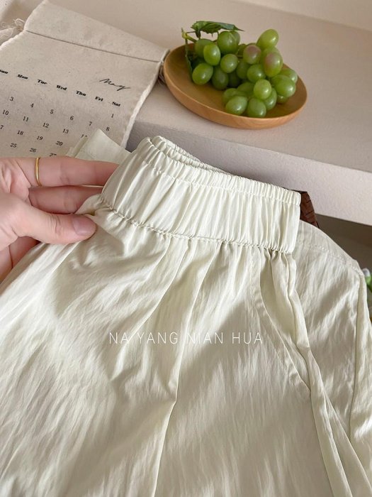 bibi 正韓 抽褶垂感寬管長褲【 DD299 】 | Yahoo拍賣