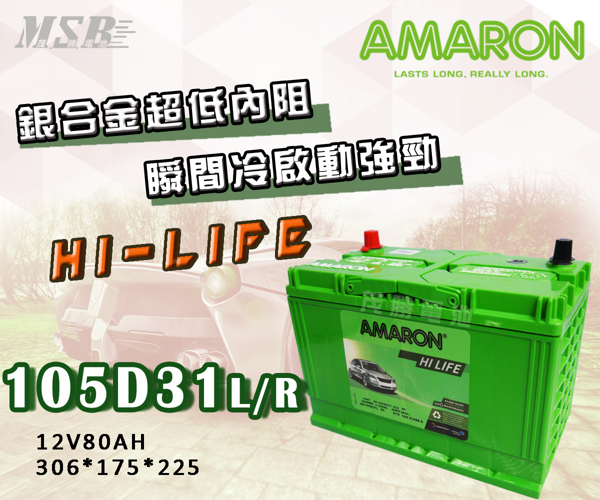 105D31L 電池的價格推薦 - 2025年8月 | 比價比個夠BigGo