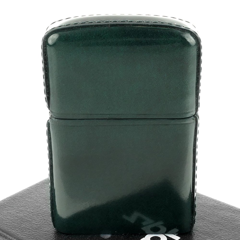 ZIPPO 日系~Advantique Finish-純正牛皮包覆打火機(綠色款) | 日用雜貨 | Yahoo購物中心