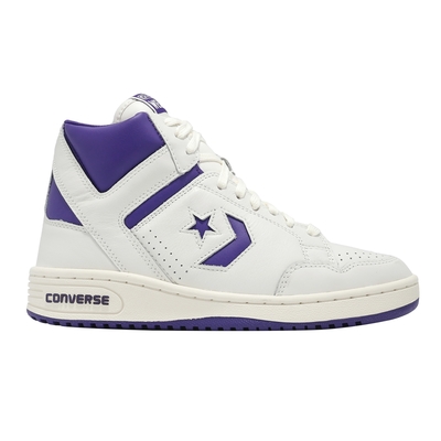 Converse 休閒鞋 Weapon 男鞋 女鞋 白 紫 高筒 皮革 緩衝 復古籃球鞋 情侶鞋 A11211C | 低筒鞋 | Yahoo購物中心